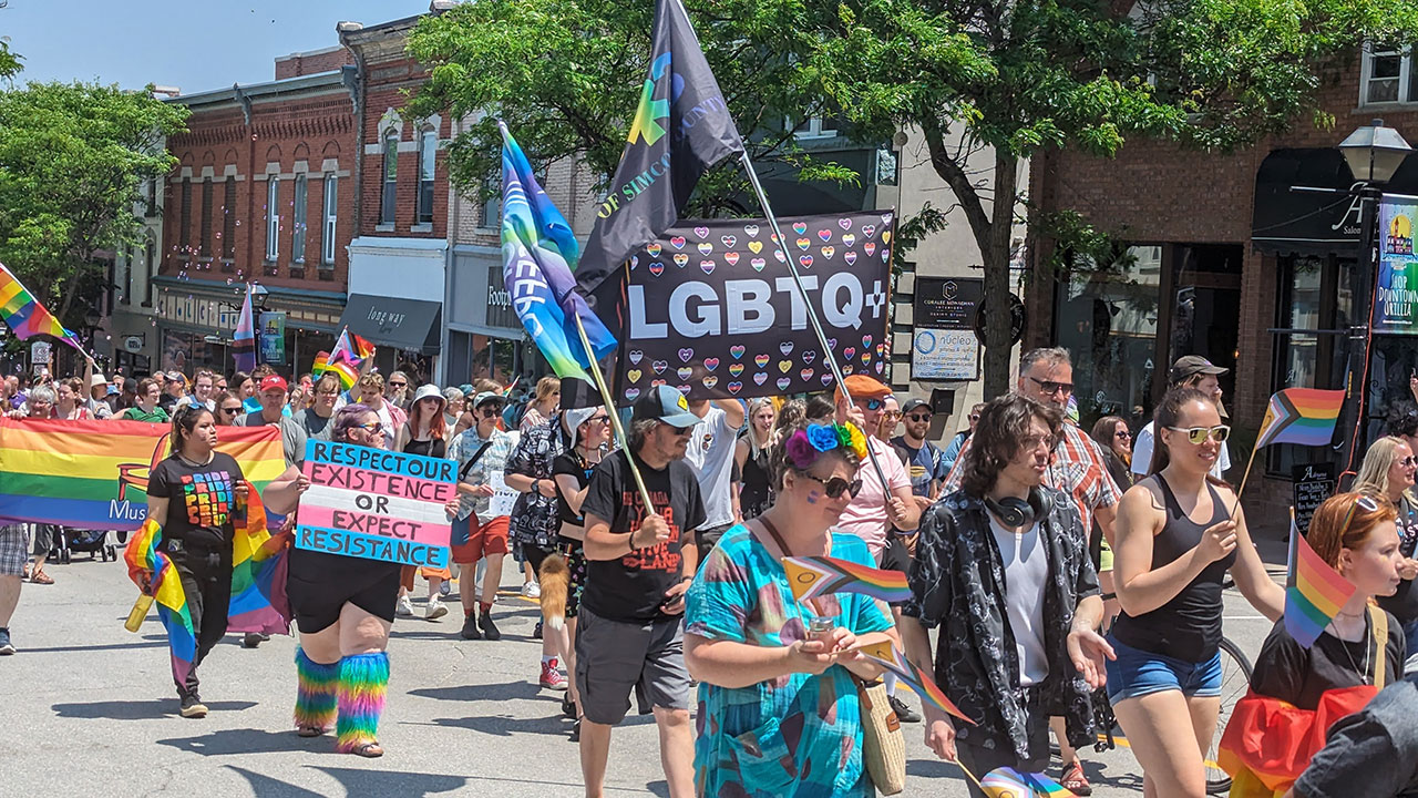First Ever Pride Event in Orillia